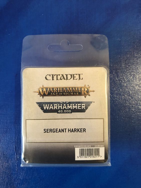 Warhammer 40k Astra Militarum Sergeant Harker Zinn | Kaufen auf Ricardo