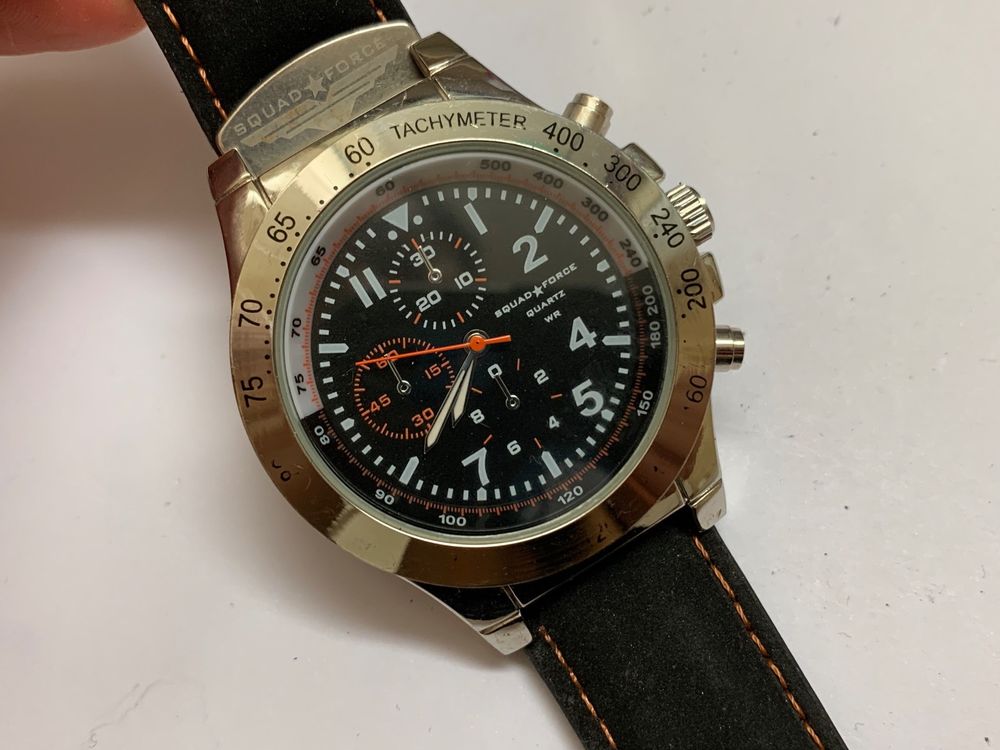 Squad Force Herrenuhr Quarz läuft 44mm (Gebraucht) in Luzern für CHF 4 ...