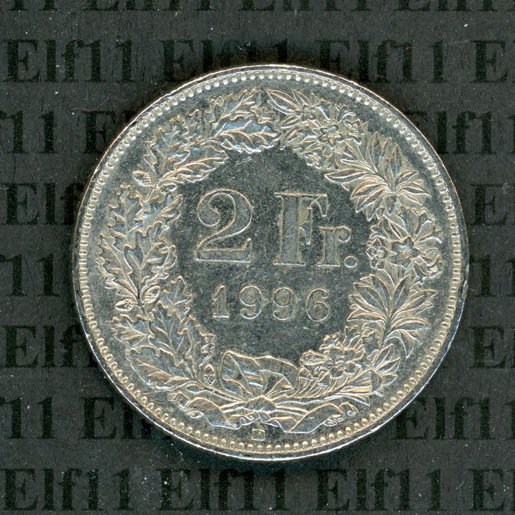 CHF___2.00 1996 -vz 2 Franken | Kaufen auf Ricardo