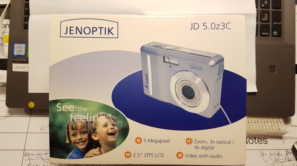 Jenoptik camera digitale 5MP fonctionne avec 2 piles AA | Kaufen auf ...
