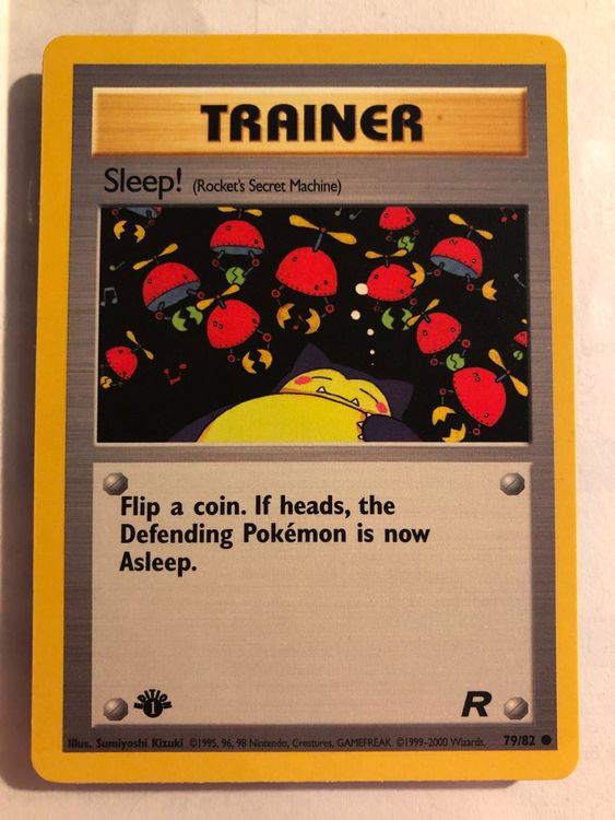 Sleep! 1st Team Rocket - MINT - ab 1.- (Usato) a Giubiasco per CHF 4 ...