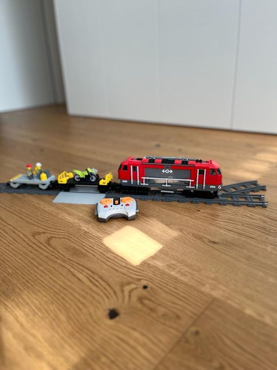 Lego Güterzug 60098 mit vielen Schienen (Gebraucht) in Stans für CHF 41 ...