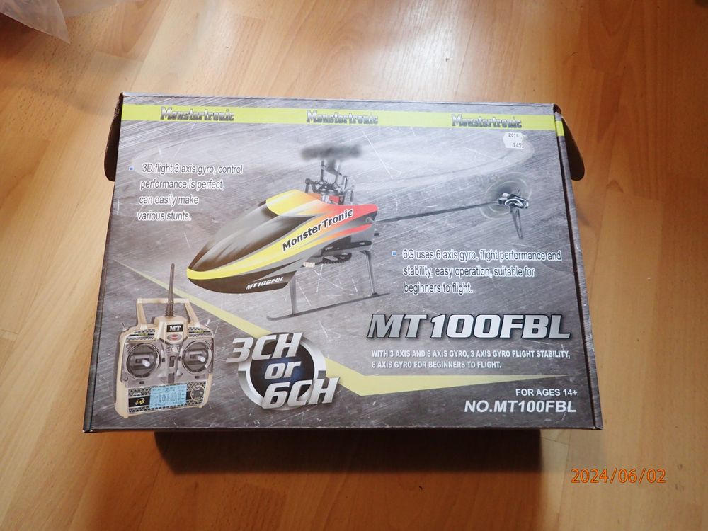 Monstertronic MT100 FBL Heli | Kaufen auf Ricardo