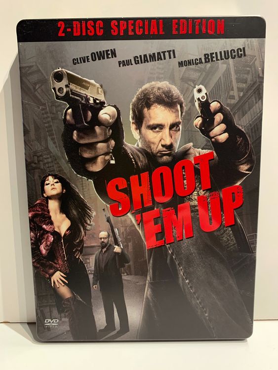 Shoot 'Em Up - DVD Steelbook 2-Disc Special Edition | Kaufen auf Ricardo