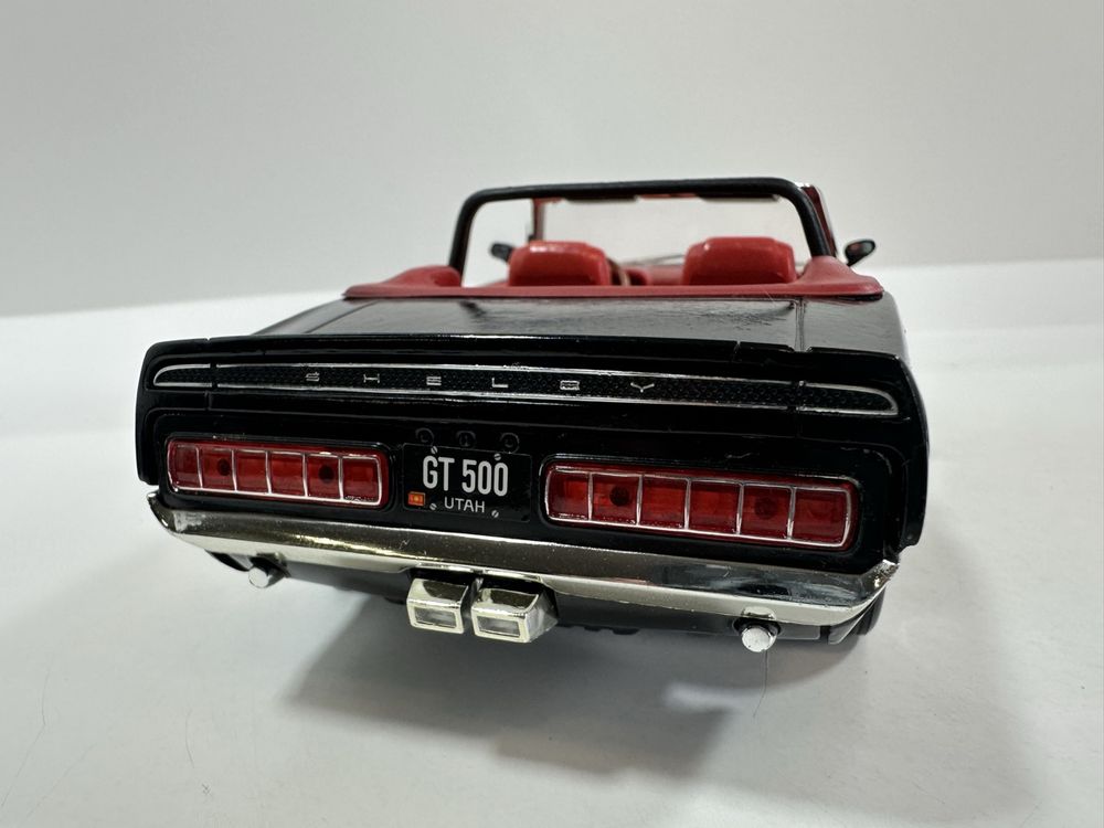 1969 Shelby GT-500 Cobra 1:18, schwarz-rot, ERTL (Gebraucht) in ...