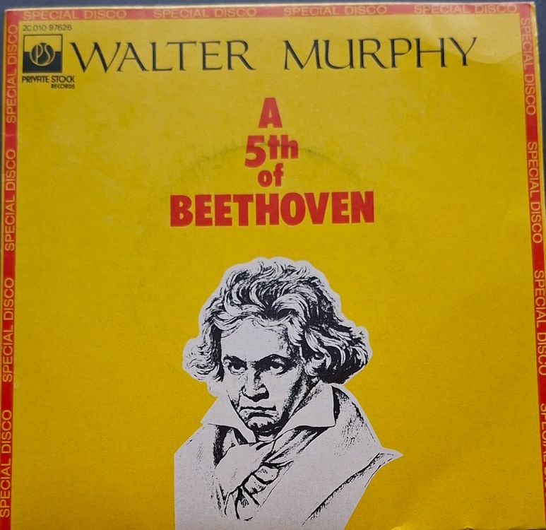 Vinyl Single Walter Murphy - A Fifth Of Beethoven (Gebraucht) in ...