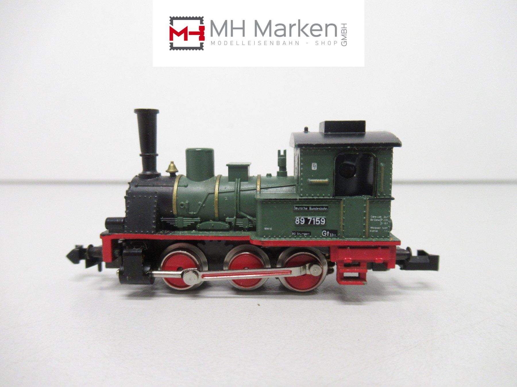 Minitrix 2047 Dampflok 89 7159 der DR ohne OVP Analog Spur N (Gebraucht ...