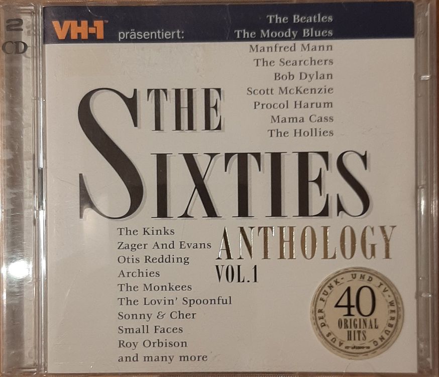 The Sixties Anthology 1 , 2-CD, Oldies Compilation, Sampler (Gebraucht ...