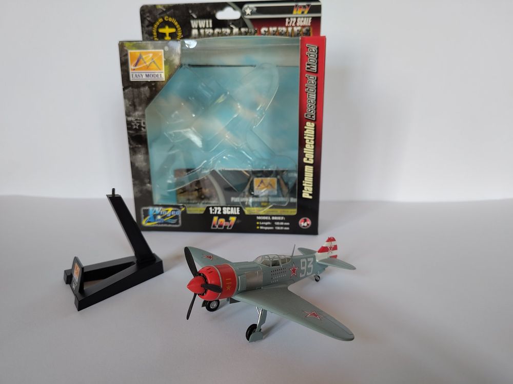 Avion Miniature La-7 1:72 Collection Easy Model + Socle | Kaufen auf ...