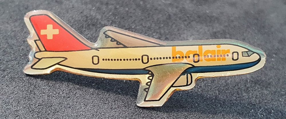 Z191 - Pin Flugzeug Balair Basel (Gebraucht) in Reinach BL für CHF 3 – mit Lieferung auf Ricardo ...