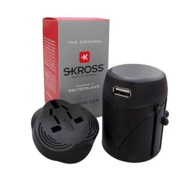 SKROSS World Adapter Classic USB black | Kaufen auf Ricardo