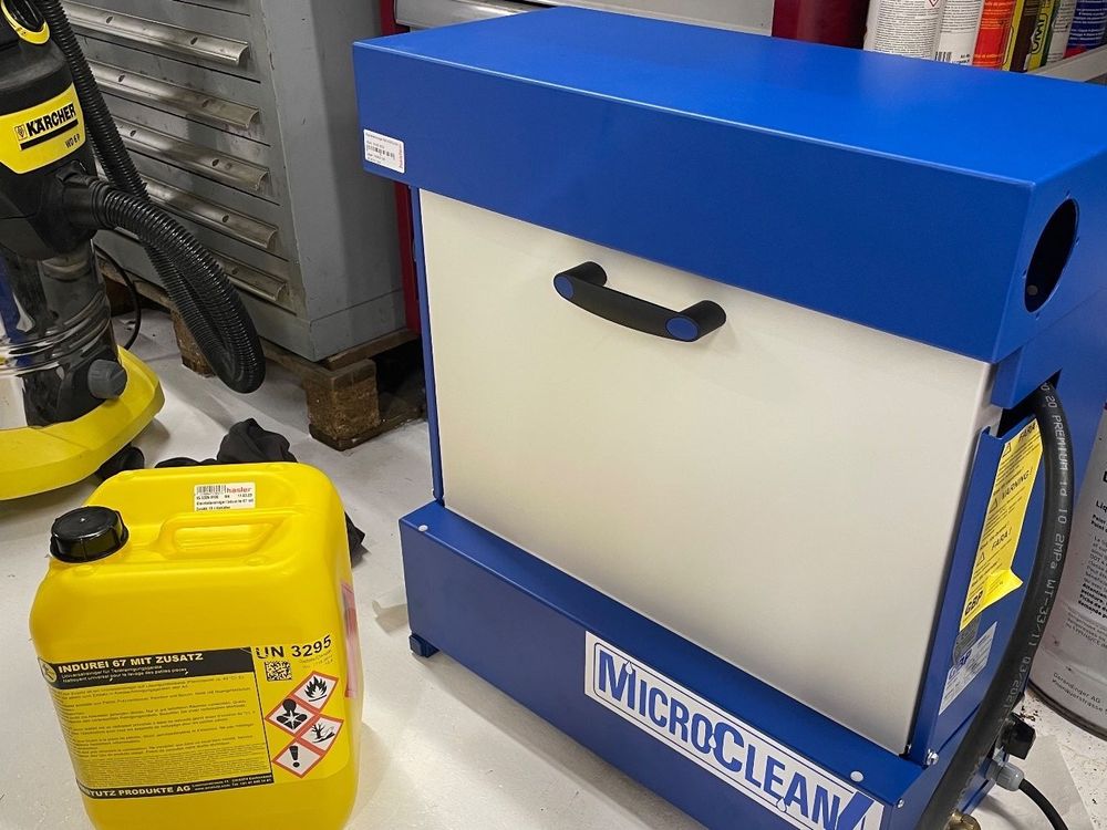 Kleinteilereiniger Microclean neu inkl Reinigungsmittel (Neu und originalverpackt) in ...