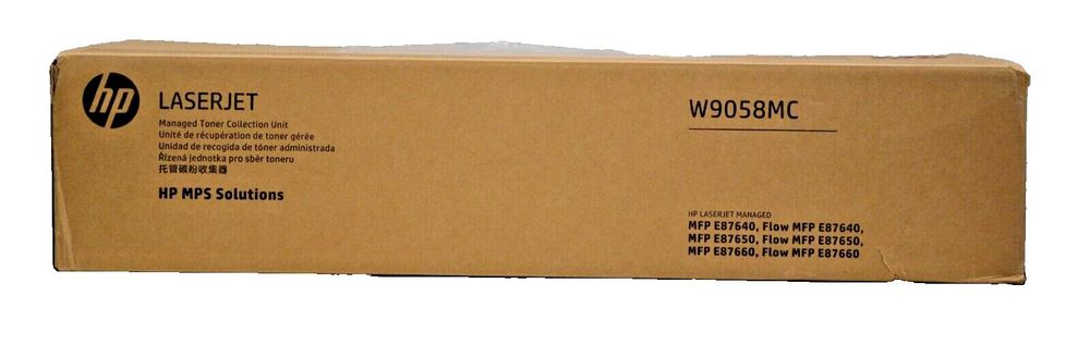 HP Color Laserjet E87640/E87660 Resttonerbehälter, W9058MC (Neu und ...