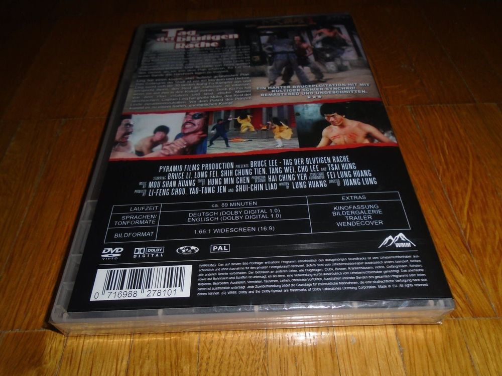 Bruce Lee - Tag der blutigen Rache - UNCUT (Neu und originalverpackt ...