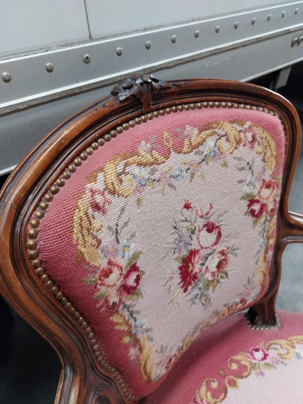 schicker alter Sessel im Barockstil, Royal oder klassisch (Gebraucht ...