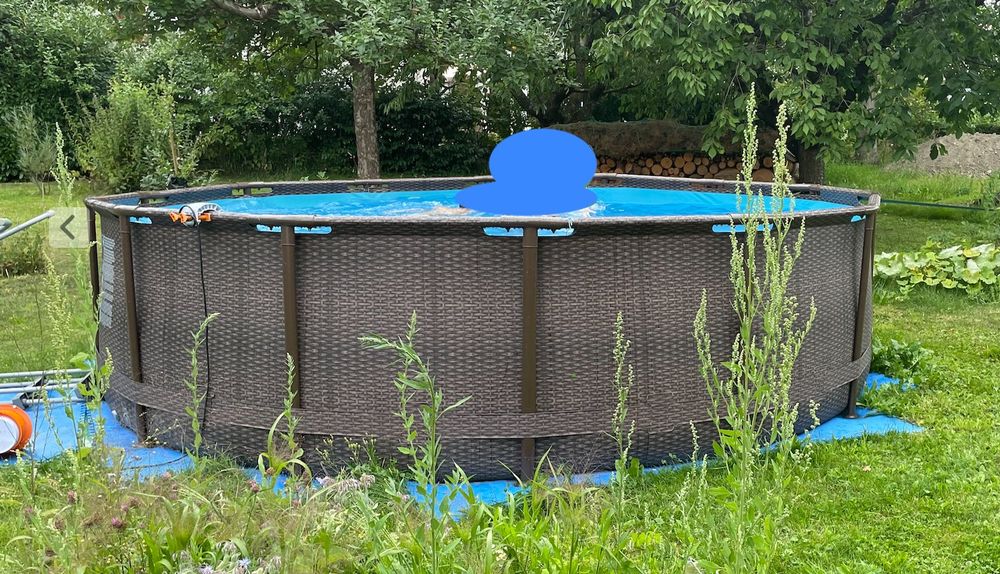 Pool 4m ø/1m h (Gebraucht) in Gurbrü für CHF 101 – nur Abholung auf ...