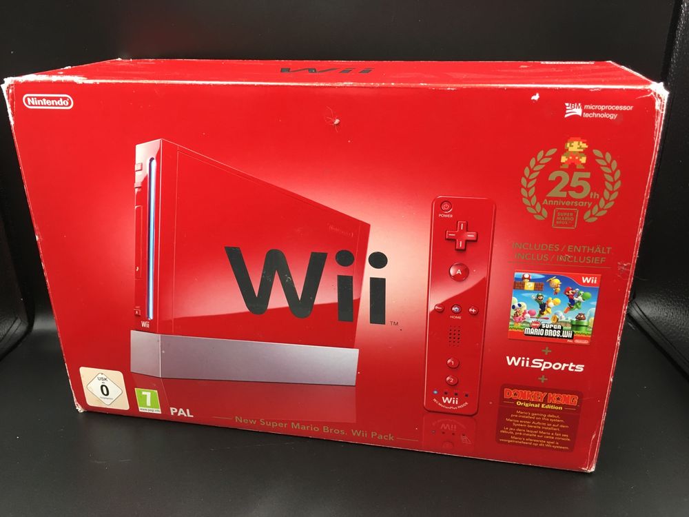 Nintendo Wii Konsole Rot inkl. OVP | Kaufen auf Ricardo