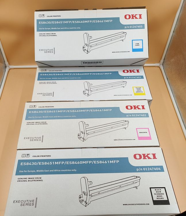 Original OKI Bildtrommeln - Black/Cyan/Magenta/Yellow (Neu und originalverpackt) in Dietlikon ...