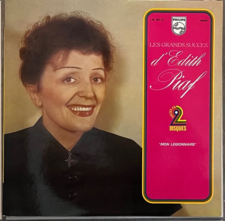 EDITH PIAF - LES GRANDS SUCCÈS D'EDITH PIAF - 2 Vinyles 33 T (D ...