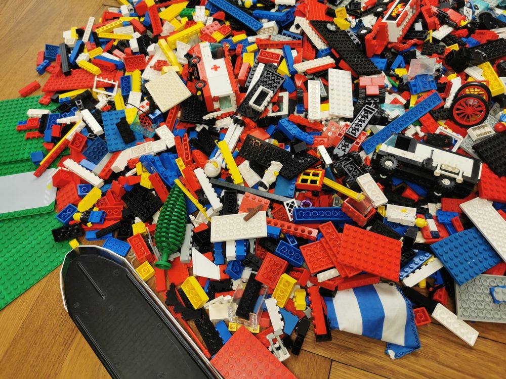 XXL Lego Mix gebrauchte Bausteine Lot en vrac Kiste Konvolut | Kaufen auf Ricardo