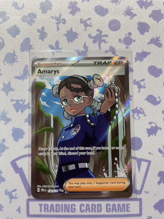 Pokémon Amarys 132/131 Prismatic Evolutions EN (Gebraucht) in Cernier ...