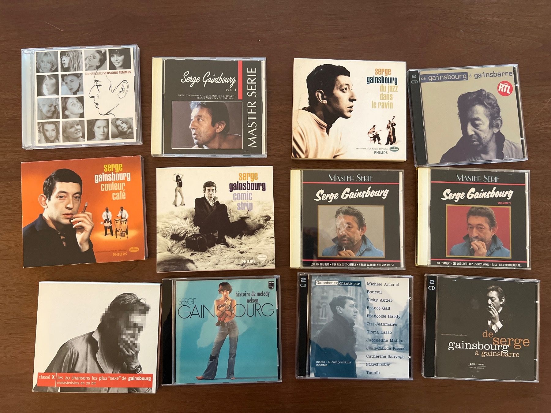 Lot de 12 Compilations de Serge Gainsbourg (D'occasion) à Bouveret pour ...