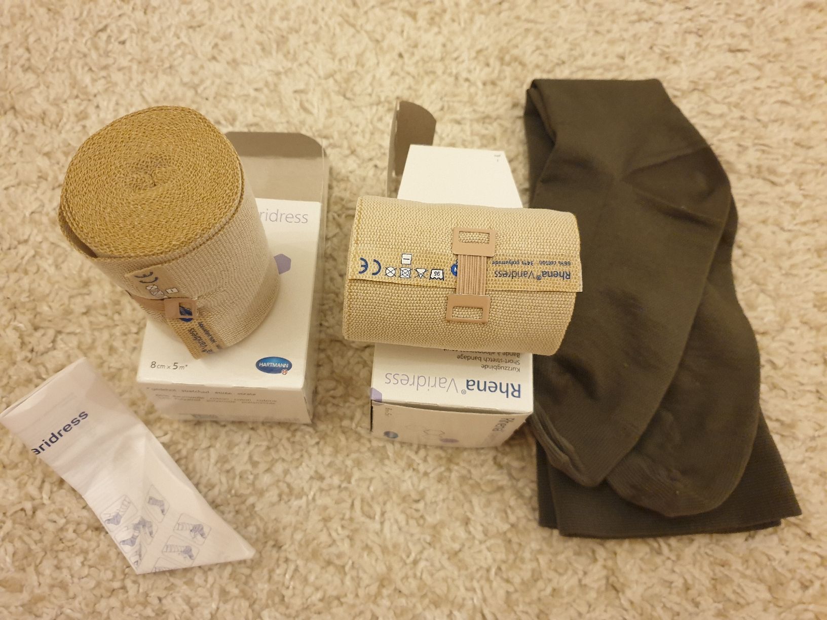 Bas, M, Compression VenoTrain & 2 bandes compression neuves (Neuf avec ...