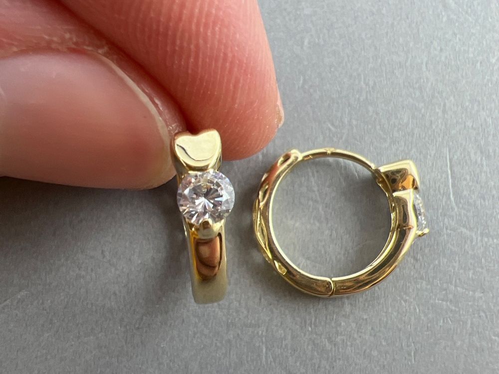 Creolen 585 Gold | Kaufen auf Ricardo