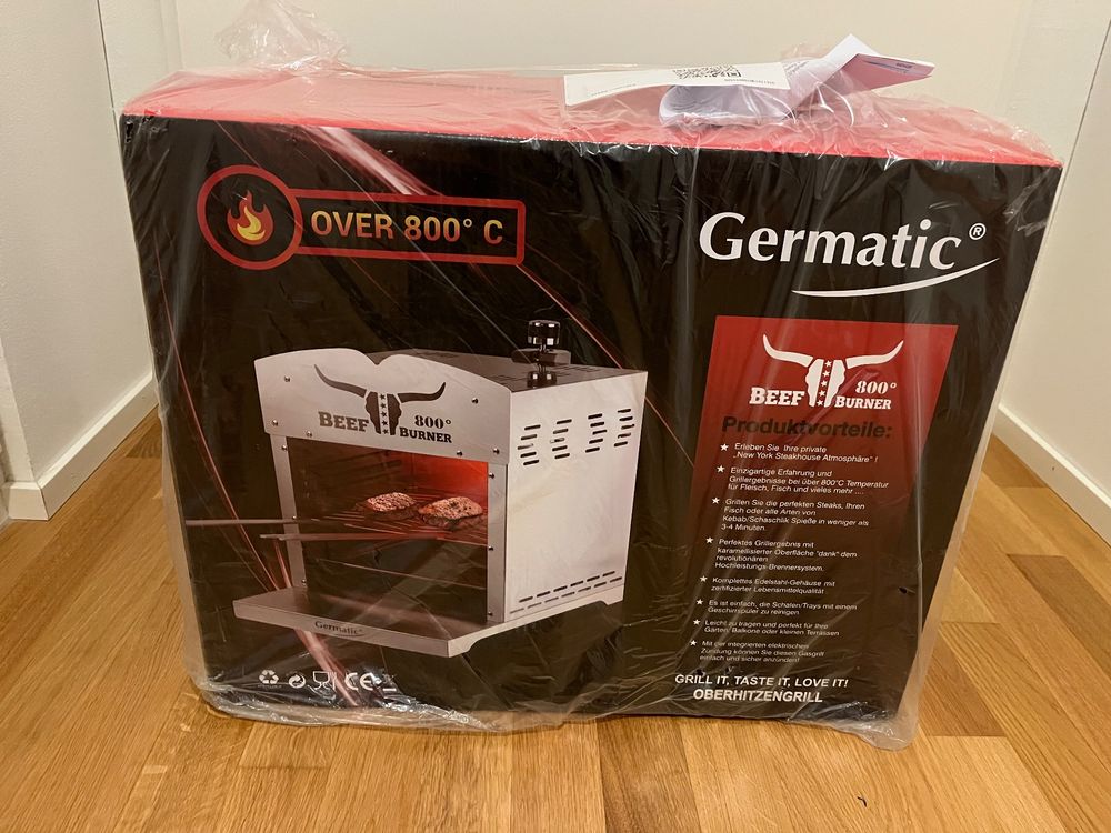 Germatic Beef Burner XL Germatic 800° (Neu und originalverpackt) in ...