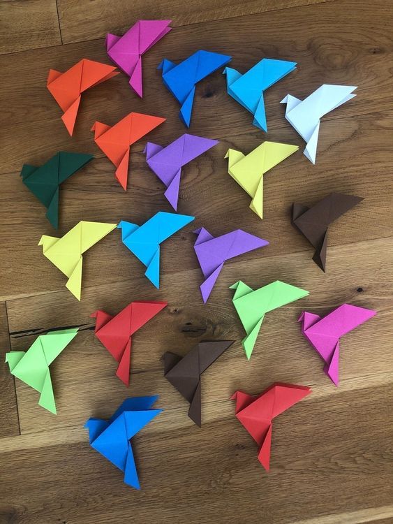 Origami „Taube“ 40 Stk. (Neu (gemäss Beschreibung)) in Teufen AR für ...
