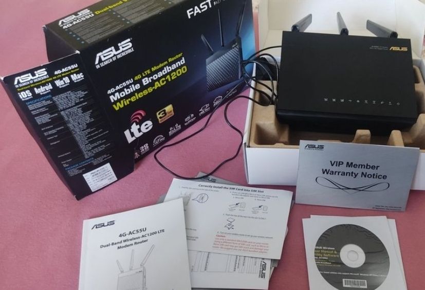 Asus 4g Dual-Band Wireless AC1200 LTE Modem mit SIM Karte | Kaufen auf ...