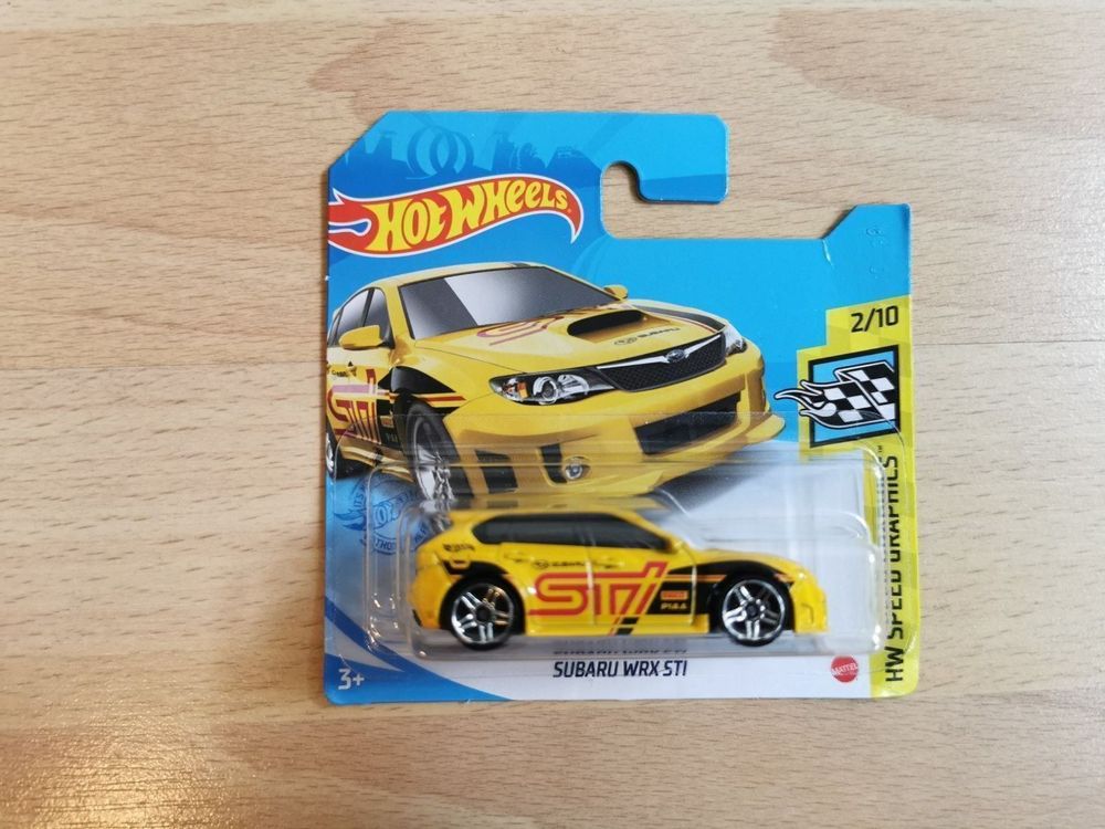 Hot Wheels Subaru WRX STI Yellow (Neu und originalverpackt) in ...