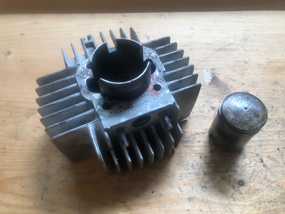 Puch Maxi E50 Zylinder 38mm und Kolben original (Gebraucht) in Steffisburg für CHF 68 – mit ...