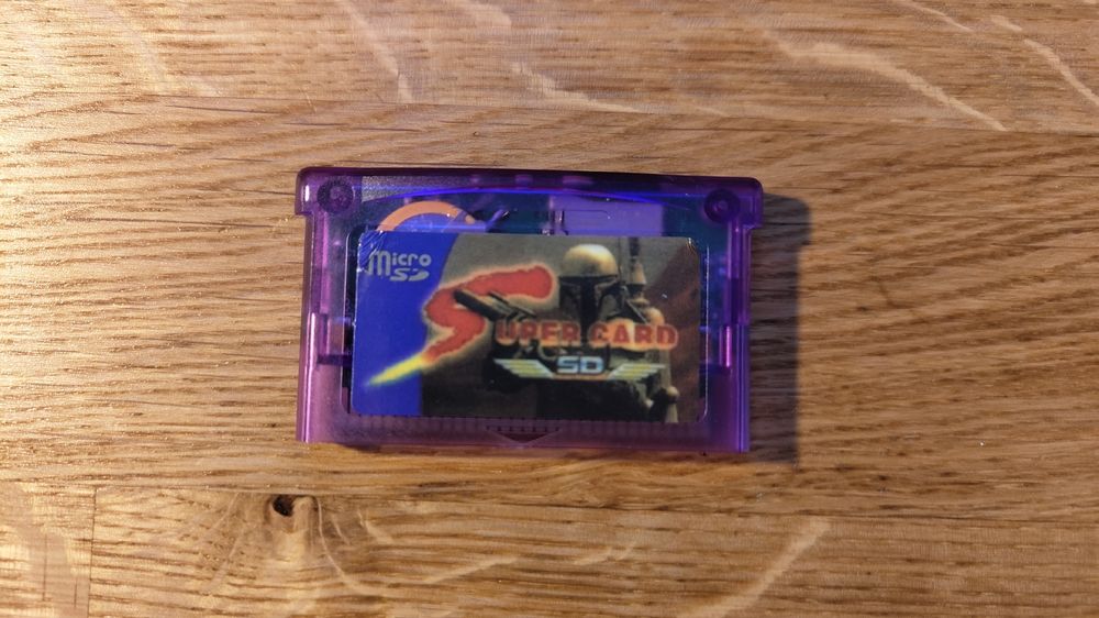 Gameboy Advance Flash Cart mit SD Karte (Gebraucht) in Basel für CHF 7. ...