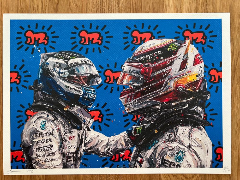 DEATH NYC « Keith Haring & Formula 1 drivers » 56/100 (Neu (gemäss ...