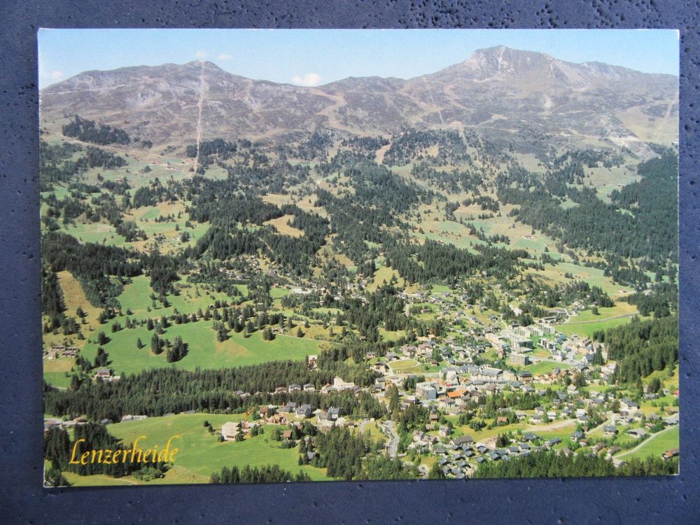 AK LENZERHEIDE PIT SCALOTTAS PIZ FDANIS LUFTBILD | Kaufen auf Ricardo