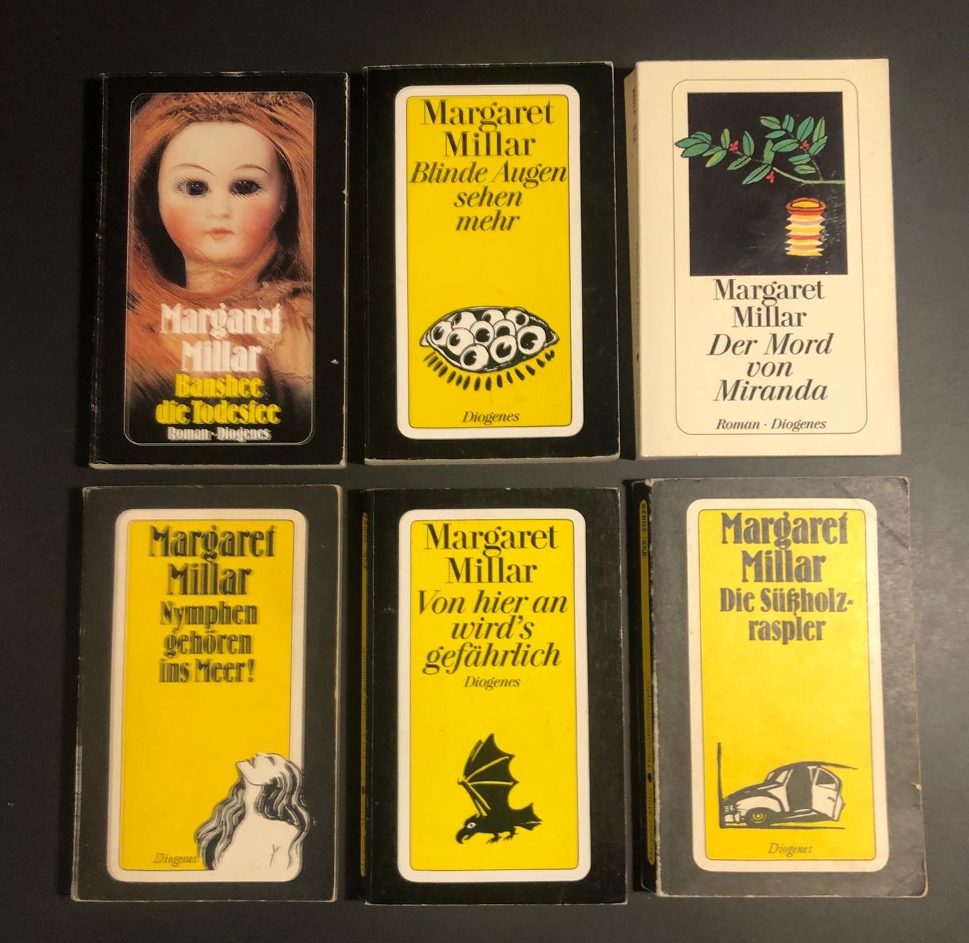 6 x Margaret Millar, gut bis sehr gut erhalten (Gebraucht) in Arbaz für ...