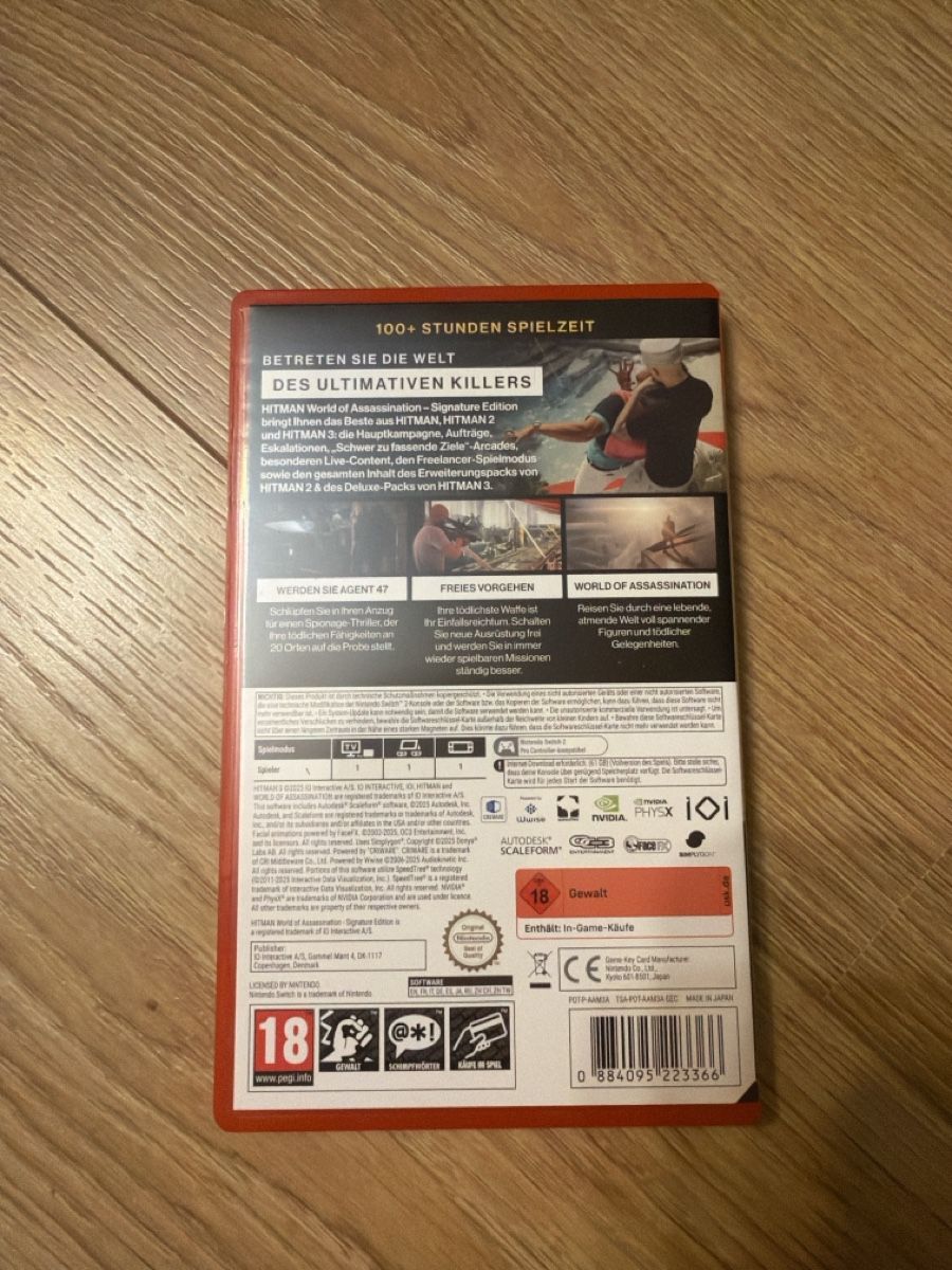 Nintendo Switch 2 Hitman World of Assassination Spiel (Neu (gemäss ...