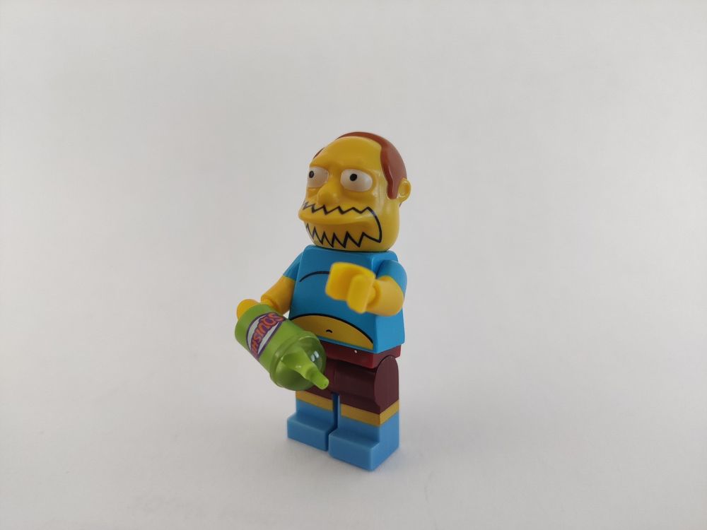 Lego Figur aus The Simpsons: Comic Book Guy / Jeff Albertson | Kaufen ...