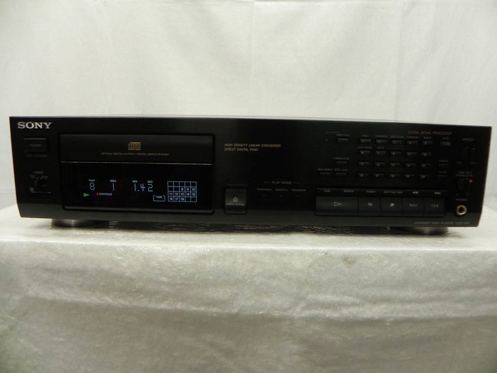 Sony CD Player CDP-897 mit FB (Gebraucht) in Basel für CHF 189 – mit Lieferung auf Ricardo kaufen