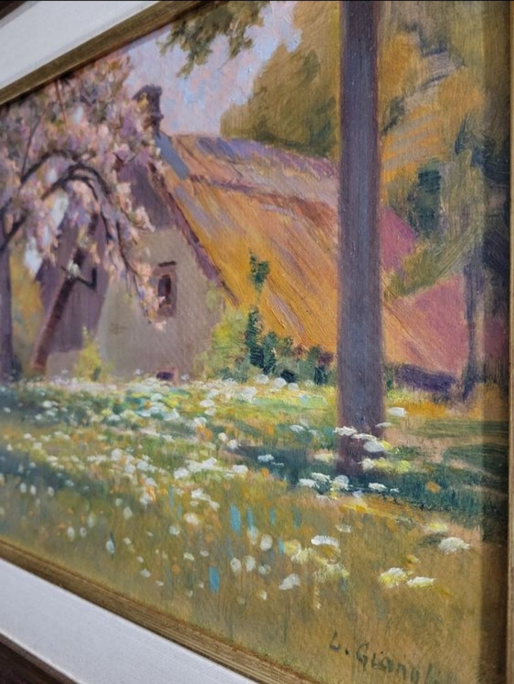 Louis Gianoli (1868 – 1957) TABLEAU HUILE 1915, GENÈVE (D'occasion) à ...