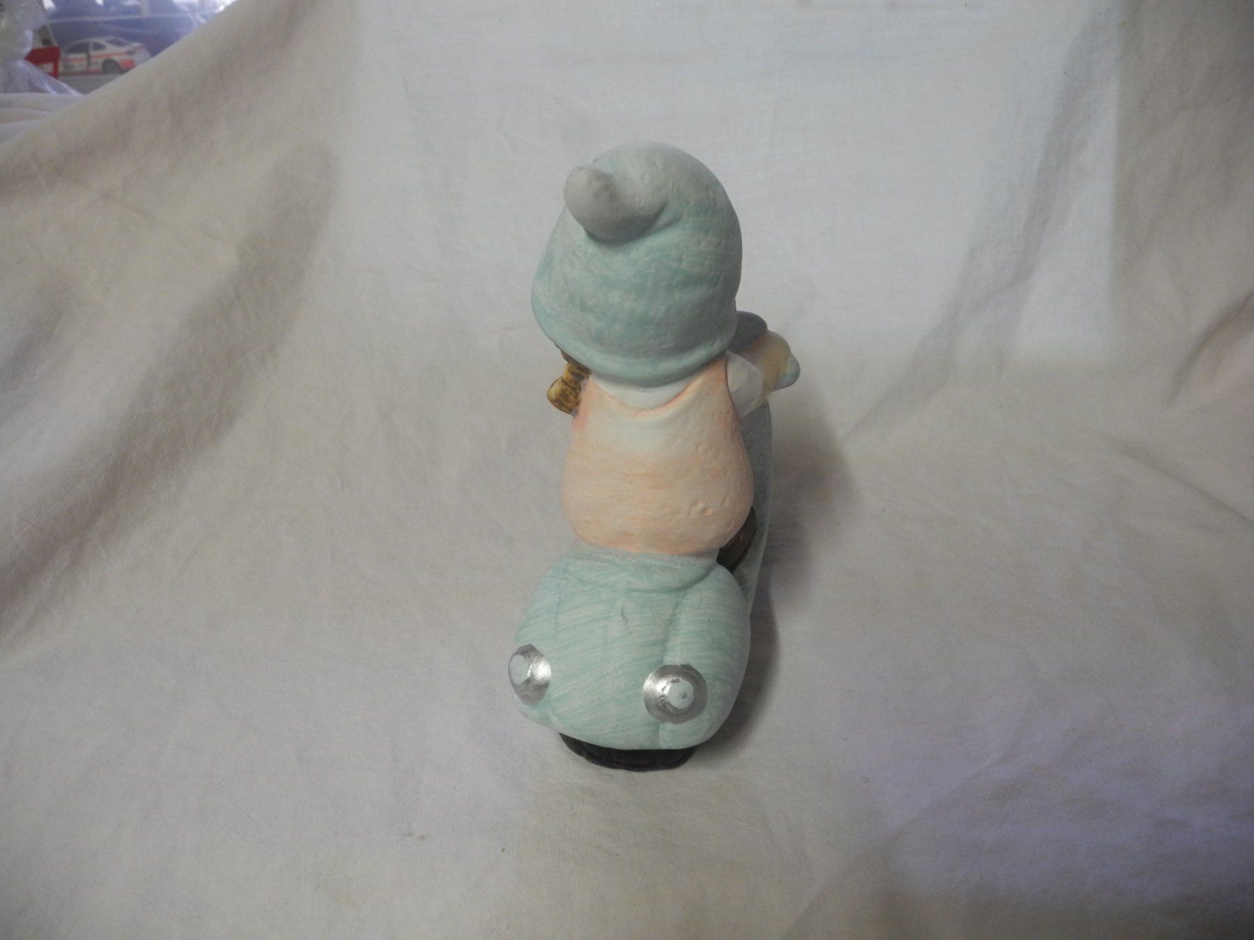 VESPA KERAMIK MIT LICHT KLEINES MÄDCHEN LAMBRETTA GUT (Gebraucht) in ...