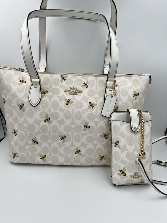 Coach Bee Gallery Tote und Phone Crossbody (Neu und originalverpackt ...