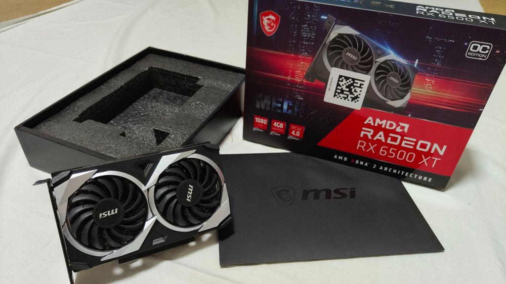 MSI Radeon RX 6500 XT MECH 2X 4G OC (Gebraucht) in für CHF 72 – mit ...