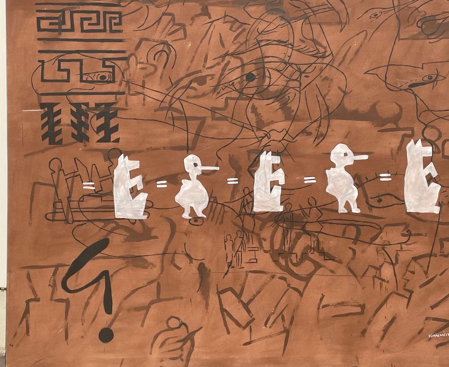 Rolf Winnewisser (1949) grosses Gemälde | Kaufen auf Ricardo