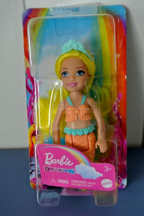 Barbie Dreamtopia Rainbow Chelsea Power Mermaid *2020 NRFB (Neu und ...