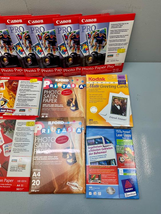 FOTOPAPIER DIV #1 AB 1.-!!! (Neu und originalverpackt) in Zürich für ...