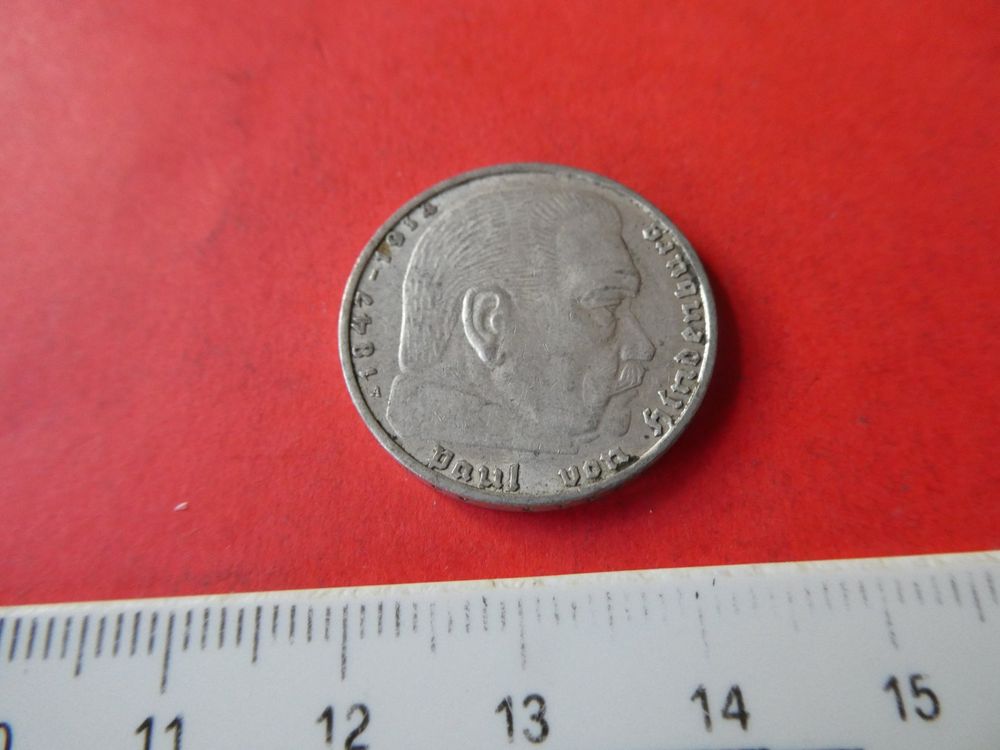 Dt. Reich 1937 A, 2 Reichsmark - Silber (Gebraucht) in Hinterforst für CHF 6 – mit Lieferung auf ...