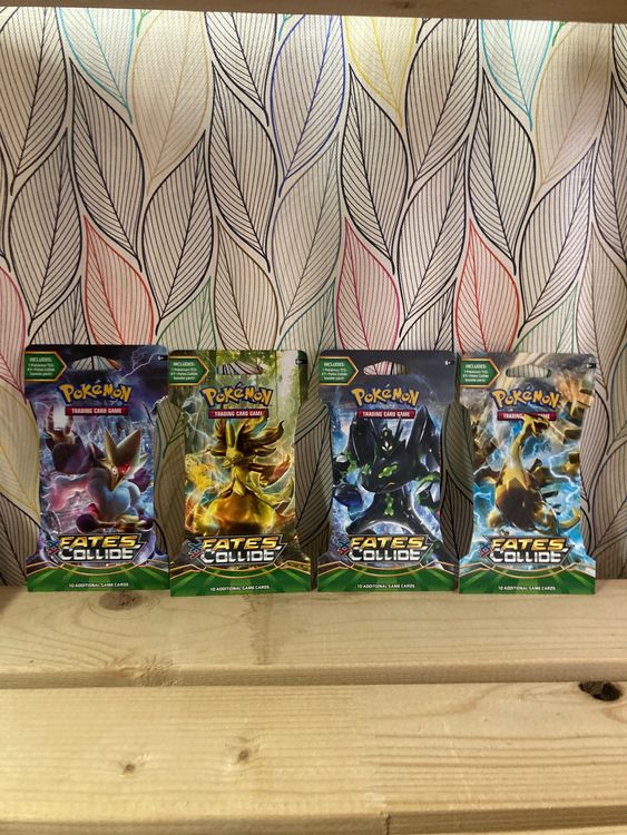 XY Fates Collide 4x Booster Art Set | Kaufen auf Ricardo