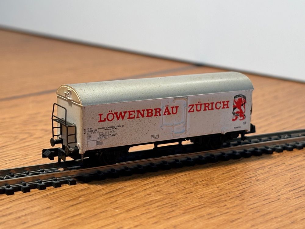 *e321: LÖWENBRÄU ZÜRICH, Arnold (Spur N) - #1 (Gebraucht) in Birsfelden für CHF 14 – mit ...